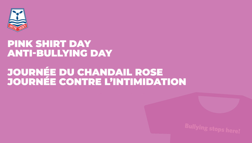 Pink Shirt Day — Anti-Bullying Day – Union of Canadian Transportation ...