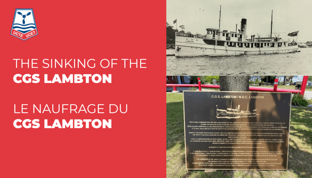 The sinking of the CGS Lambton – Union of Canadian Transportation Employees